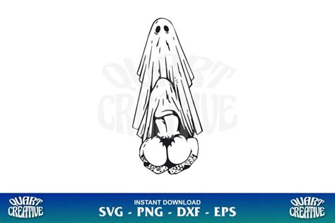 Ghost Halloween Blowjob Svg Gravectory