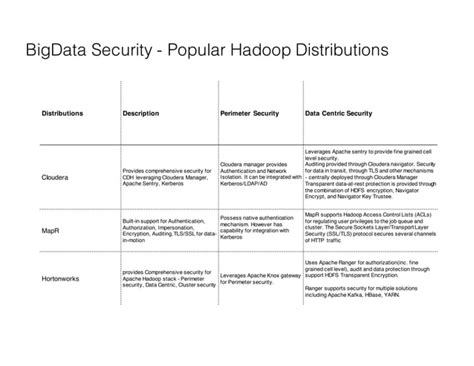 Bigdata Security A Point Of View Ppt