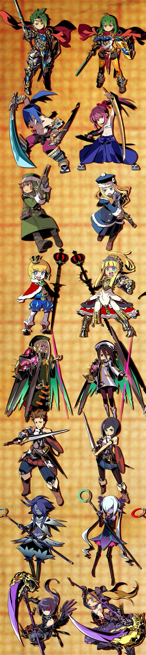 H83 《世界树迷宫》 花瓣网