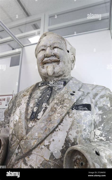 Colonel Sanders Statue In River