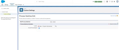 Salesforce Development How To Use Custom Settings To Bypass Your
