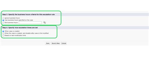 How To Create Salesforce Escalation Rules Salesforce Mamba