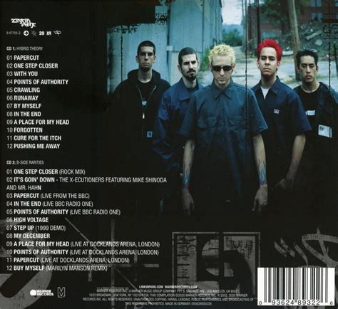 Hybrid Theory 2020 Reissue 20th Anniversary Edition 2 Cds Von