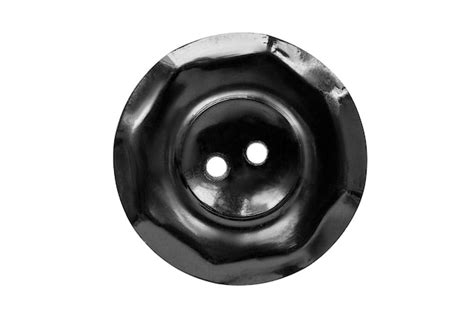 Premium Photo Clothes Button Isolated