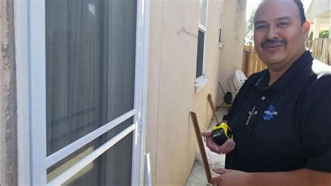 How To Install A Screen Door Youtube