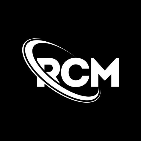 Rcm Logo Rcm Letter Rcm Letter Logo Design Initials Rcm Logo Linked With Circle And Uppercase