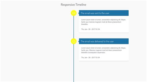 Responsive Javascript Timeline Responsive Javascript Timeline
