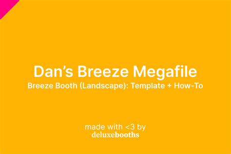Dans Breeze Megafile Breeze Booth Landscape Figma