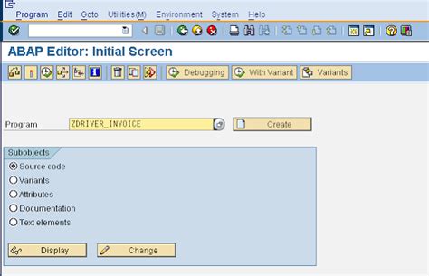 Sap Tech Example Invoice