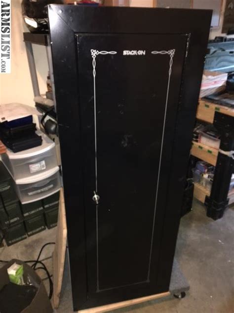 ARMSLIST For Sale Used Stack On Gun Cabinet