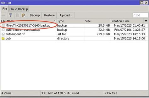 Backup Config R Mikrotik