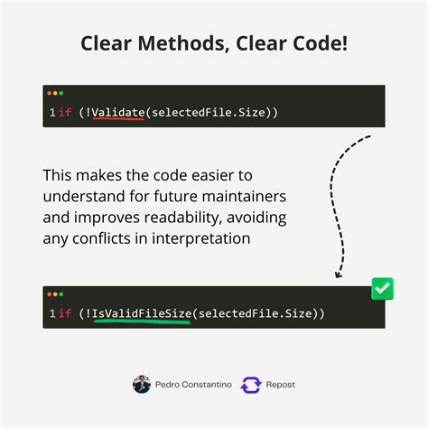 Csharp Cleancode Codingbestpractices Softwaredevelopment Programmingtips Dotnet
