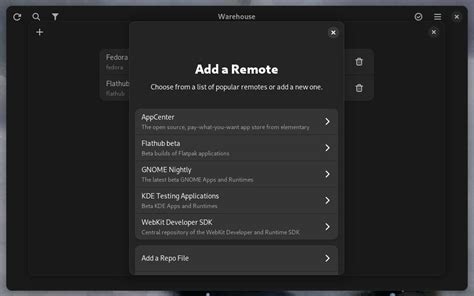 Warehouse A Must Have App Manager For Flatpak Enthusiasts