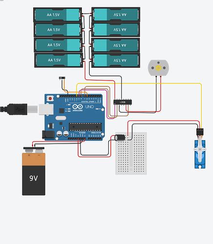 Two Motors Of Different Types Operated By Switch Robotics Arduino Forum