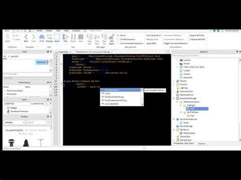 Rblx Lua How To Script A Placement System YouTube