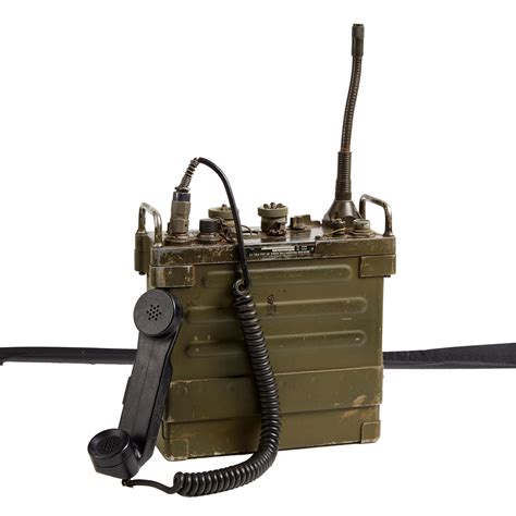 At Auction Mash Production Used Anprc 77 Portable Transceiver