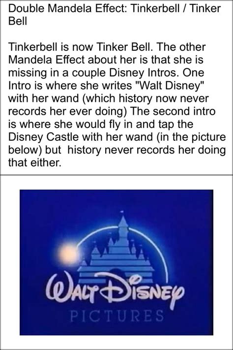 Walt Disney Tinkerbell Intro