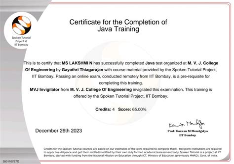 Lakshmi N On Linkedin Javatraining Certification Continuouslearning