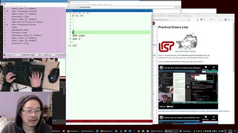 Xah Talk Show 2022 03 04 Emacs Lisp Coding And Tutorial Swaptranspose Text Blocks