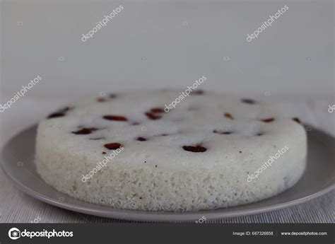 Vattayappam Steamed Spongy Rice Cake Topped Dried Cranberries