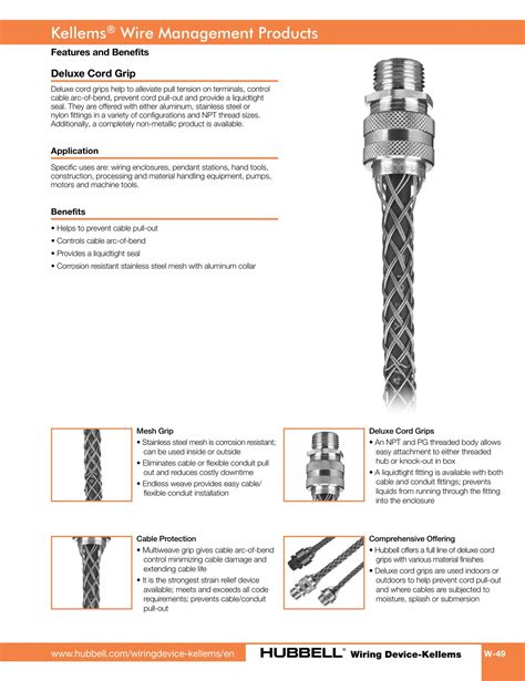 Hubbell Wiring Device Kellems Catalog