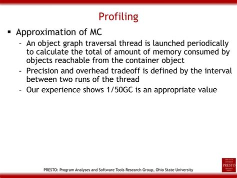 Ppt Precise Memory Leak Detection For Java Software Using Container