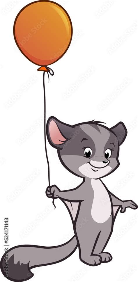 Cartoon Sugar Glider Stock Illustration Adobe Stock