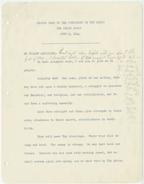 FDR Library On Twitter At 9 57 Pm On DDay June 6 1944 FDR Sat In Front Of A Microphone In