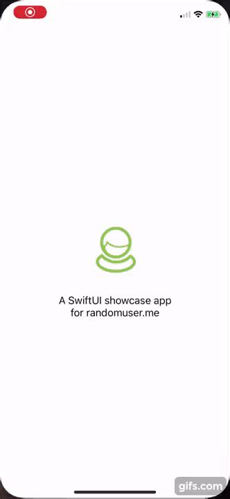 Github Haomingrandomuser A Swiftui Demo For Randomuserme Implemented In The Mvvm Pattern