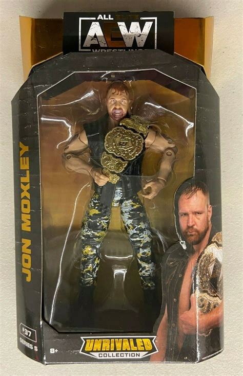 Aew All Elite Wrestling Unrivaled Series 5 Figure Mox John Moxley Mib 4585633357