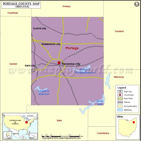 Franklin Township Portage County Map