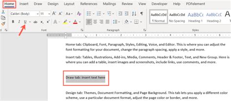 5 Ways To Underline In Microsoft Word