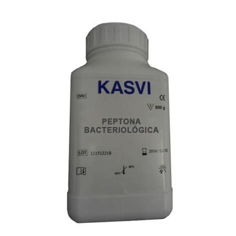 Peptona Bacteriológica Frasco 500g Kasvi Botulab