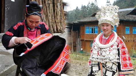 苗族姑娘美得惊心动魄身上服饰价值连城谁娶回家赚大发了 凤凰网视频 凤凰网