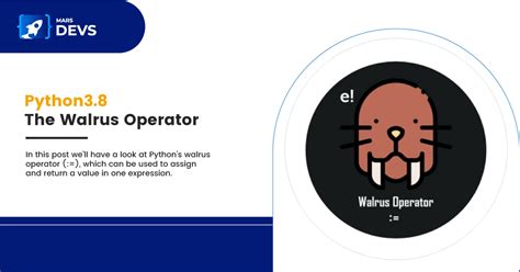 Python The Walrus Operator