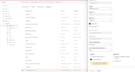 Dataverse Update Time Zone Adjustment From Time Zone Independent To