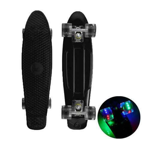22 Inch Skateboard Board Flashing Light Skateboard Grandado