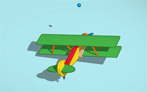 3d Design Sketching Biplane Demo Tinkercad