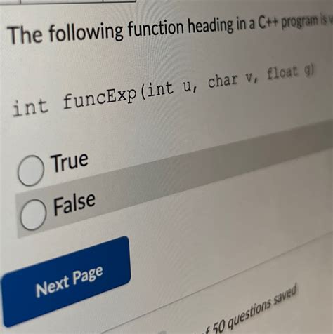Solved The Following Function Heading In A C ﻿program