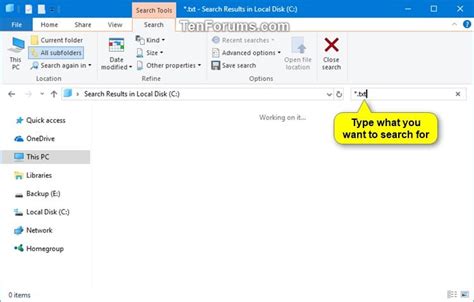 Search In File Explorer In Windows 10 Tutorials