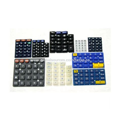 Customization Oil Resistant Oem Silicone Rubber Keypad Buttons Membrane Keyboards Expore China