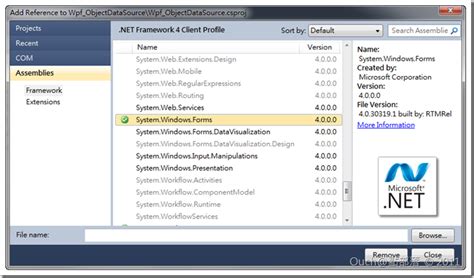 Wpf C 讓你的應用程式無國界~wpf多國語系實作系列之二 使用objectdataprovider搭配resources
