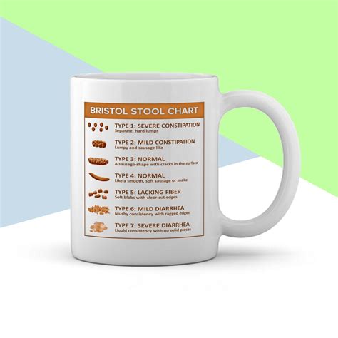 Bristol Stool Chart Mug Poo Mug Funny T Mug For Tea And Coffee