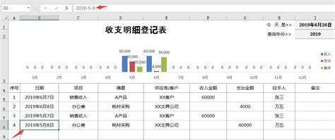 Excel单页式收支表明细表,自带图表查询,极简操作超舒心 正数办公 Excel单页式收支表明细表,自带图表查询,极简操作超舒心 正数办公