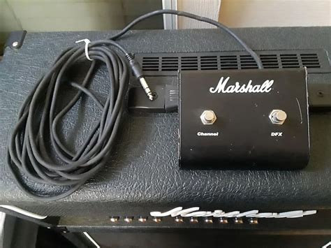 Marshall 2 Button Footswitch Foot Controller For Mgdfx Series Reverb