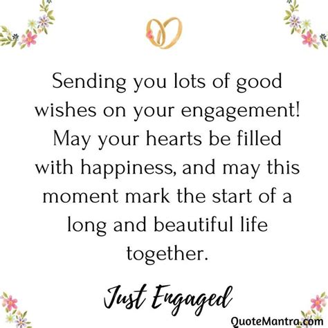 Engagement Wishes For A Lifetime Of Love And Happiness Engagement