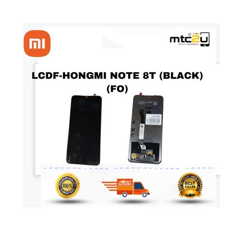 Lcdf Hongmi Note 8t Black Folcdf Hongmi Note 8t Hitam Fo Shopee Malaysia