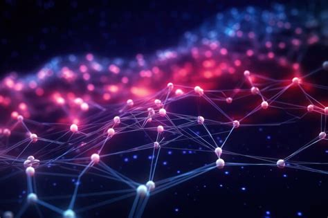 Premium Photo Cyber Big Data Flow Blockchain Ivory Data Fields