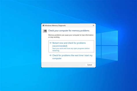 How To Run A Memory Test On Windows 10 Quick Steps