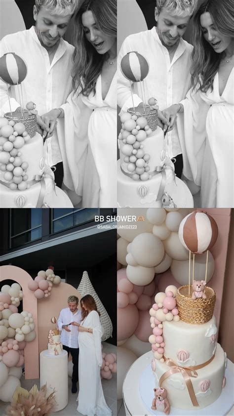 Photo საბა ლობჟანიძე და მისი მეუღლე ჩცდ ს მსახიობი სალი კერატიშვილი გოგოს ელოდბიან